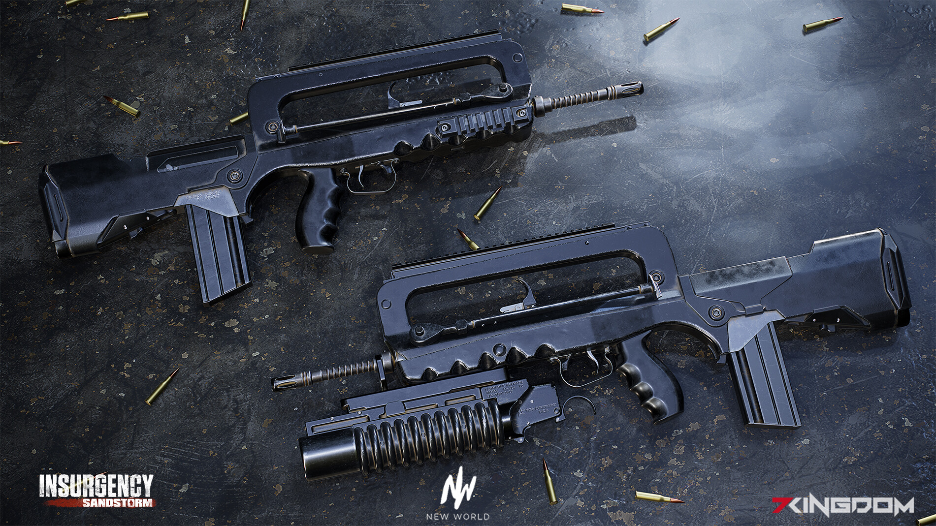 ArtStation - Weapons for 《Insurgency: Sandstorm》