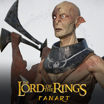 ArtStation - Mormog-Fanmade LOTR Orc