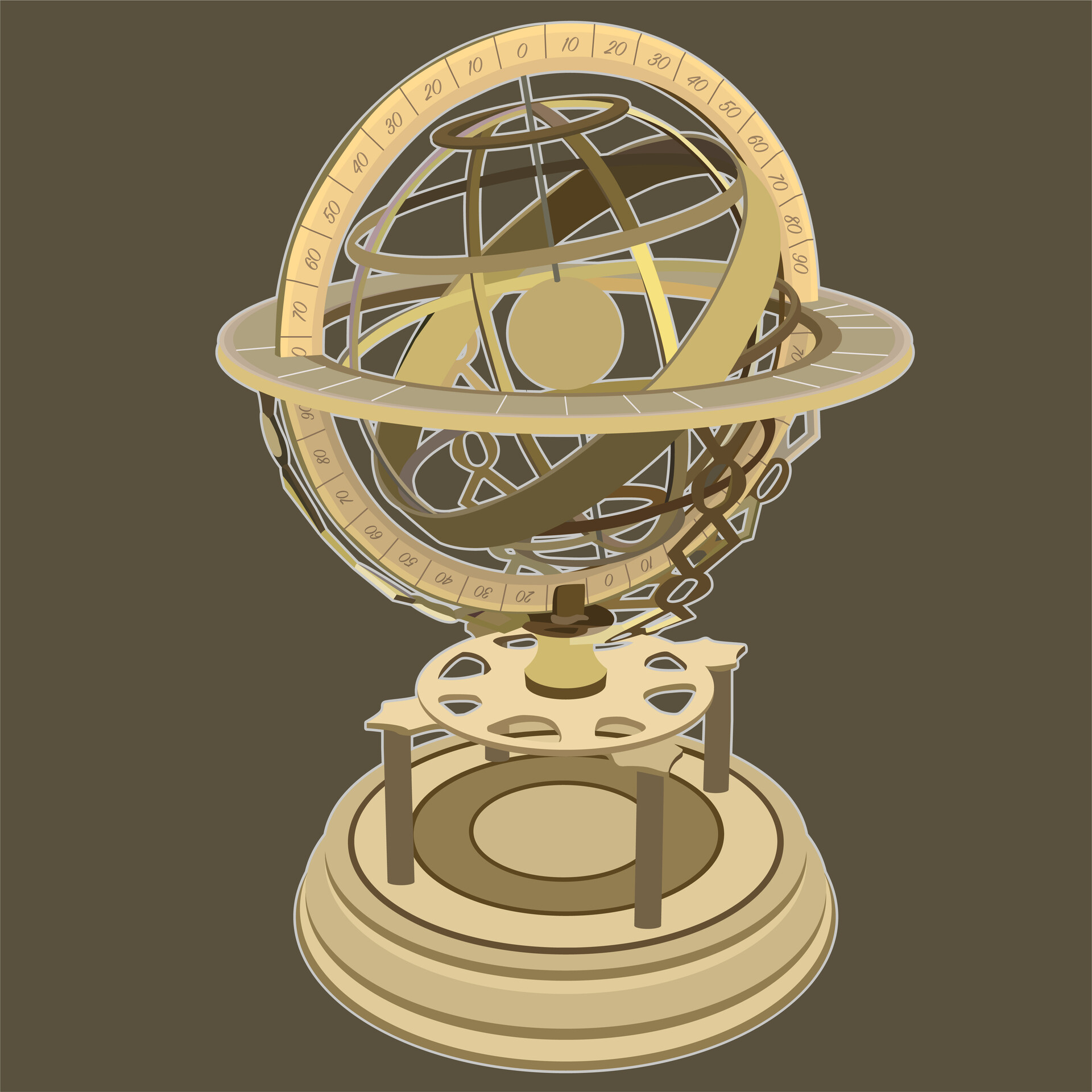 ArtStation - Astronomical instruments