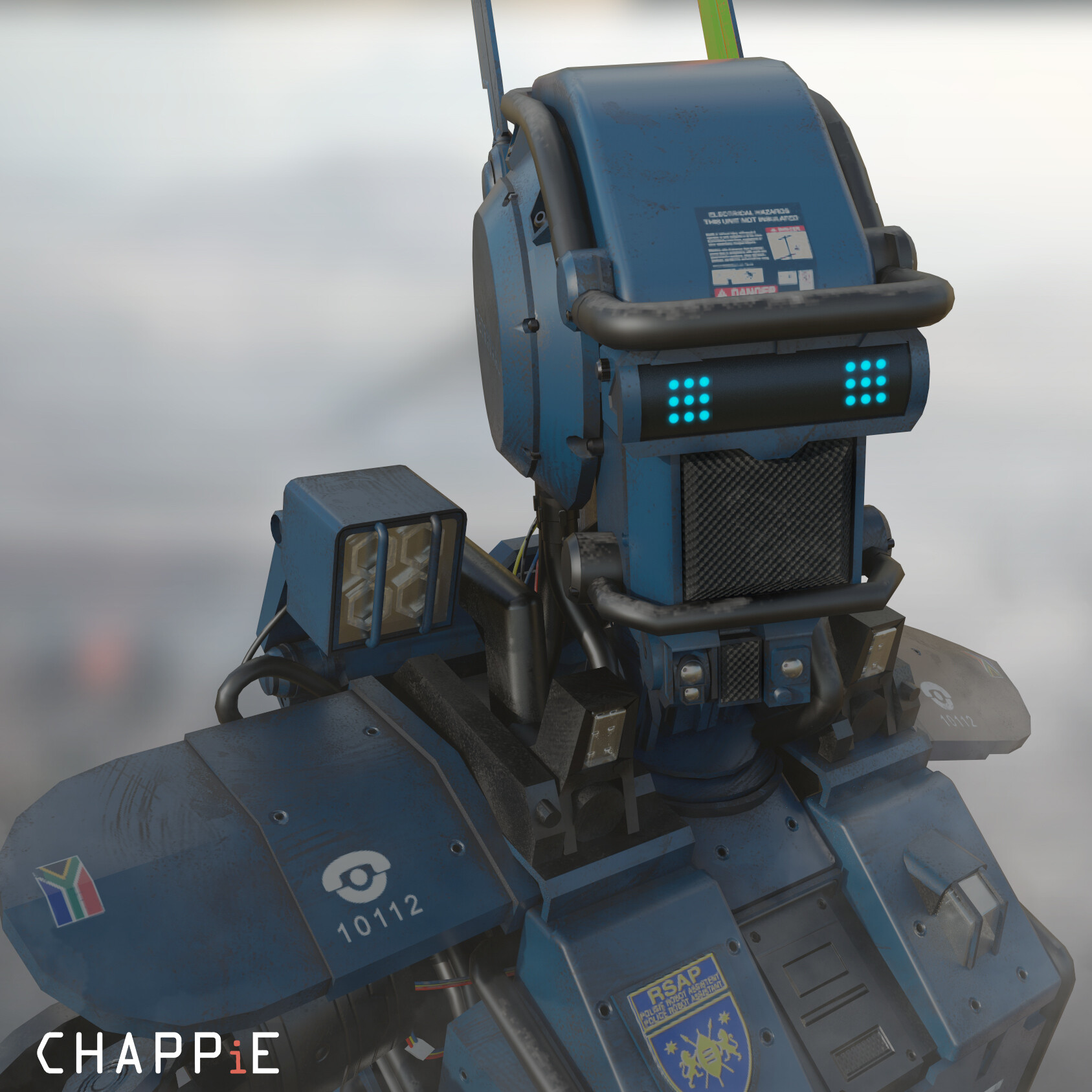 ArtStation - Chappie (Fan Art)