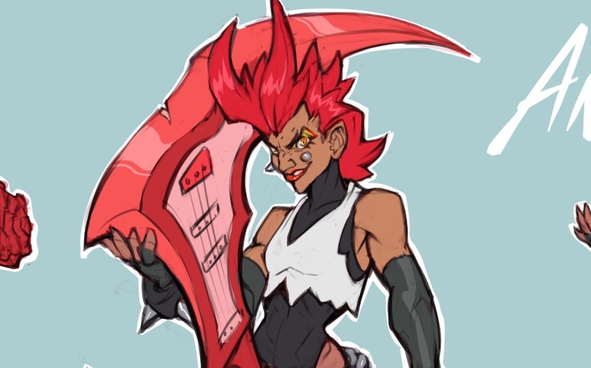 ArtStation - Angel (fighting game character)