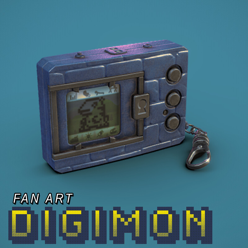 ArtStation - Digimon Virtual Pet [FAN ART]