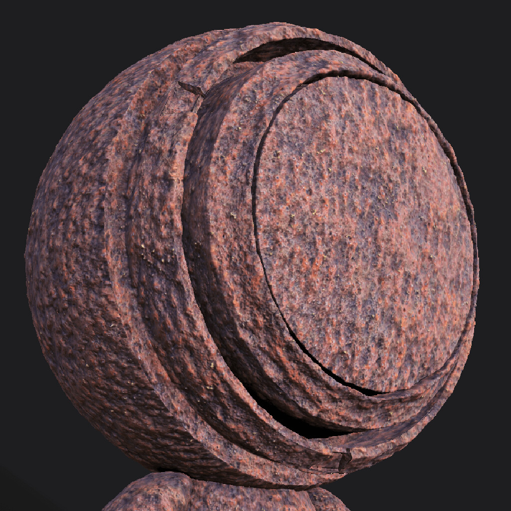 ArtStation - Surface Material - Metal Rust
