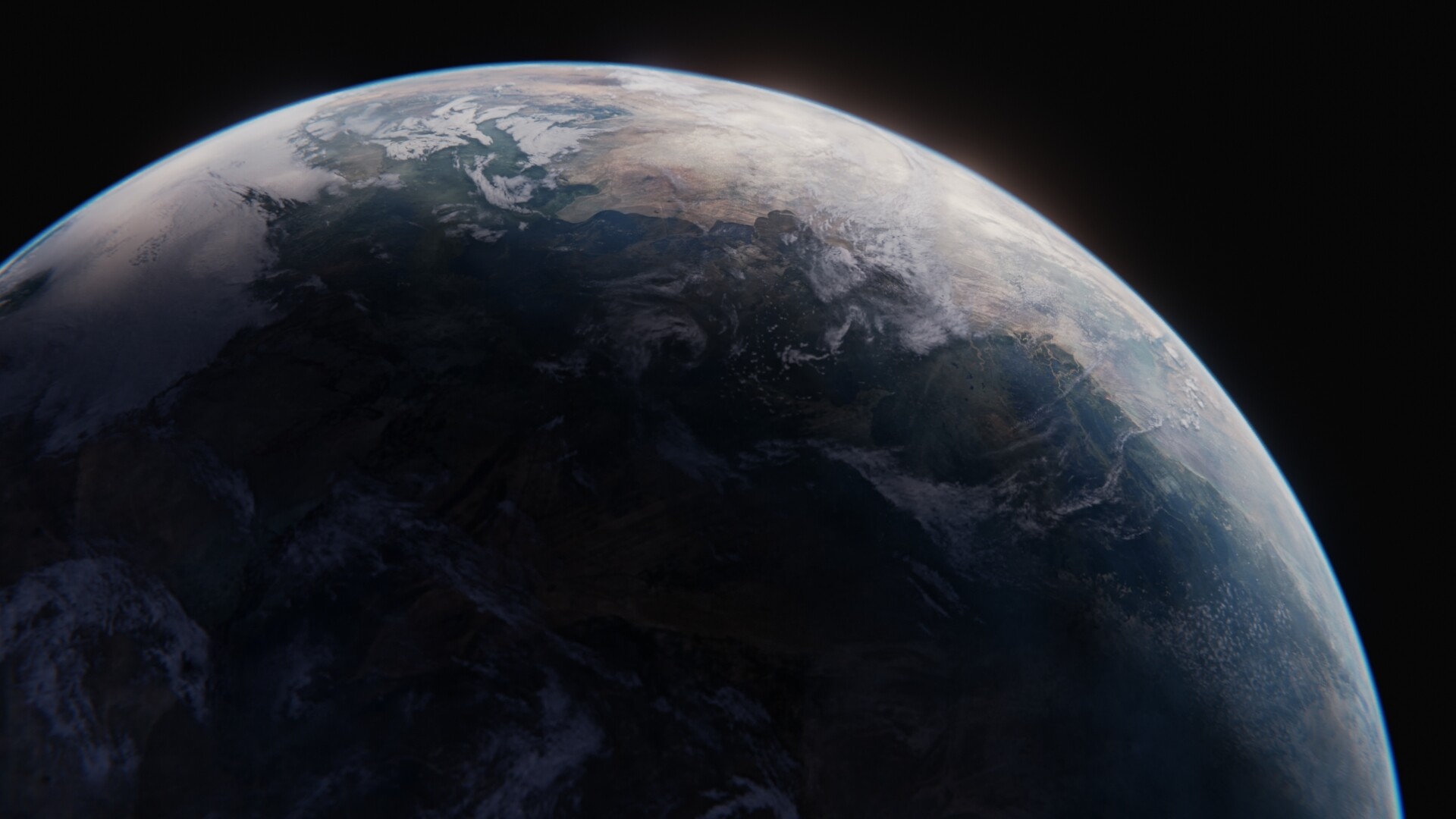 ArtStation - Another Earth Planet - Sci Fi