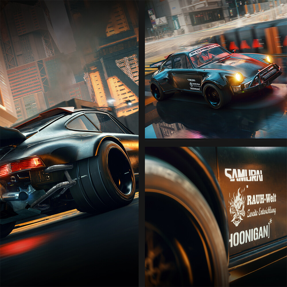 Mikhail Sharov - Porsche 2077