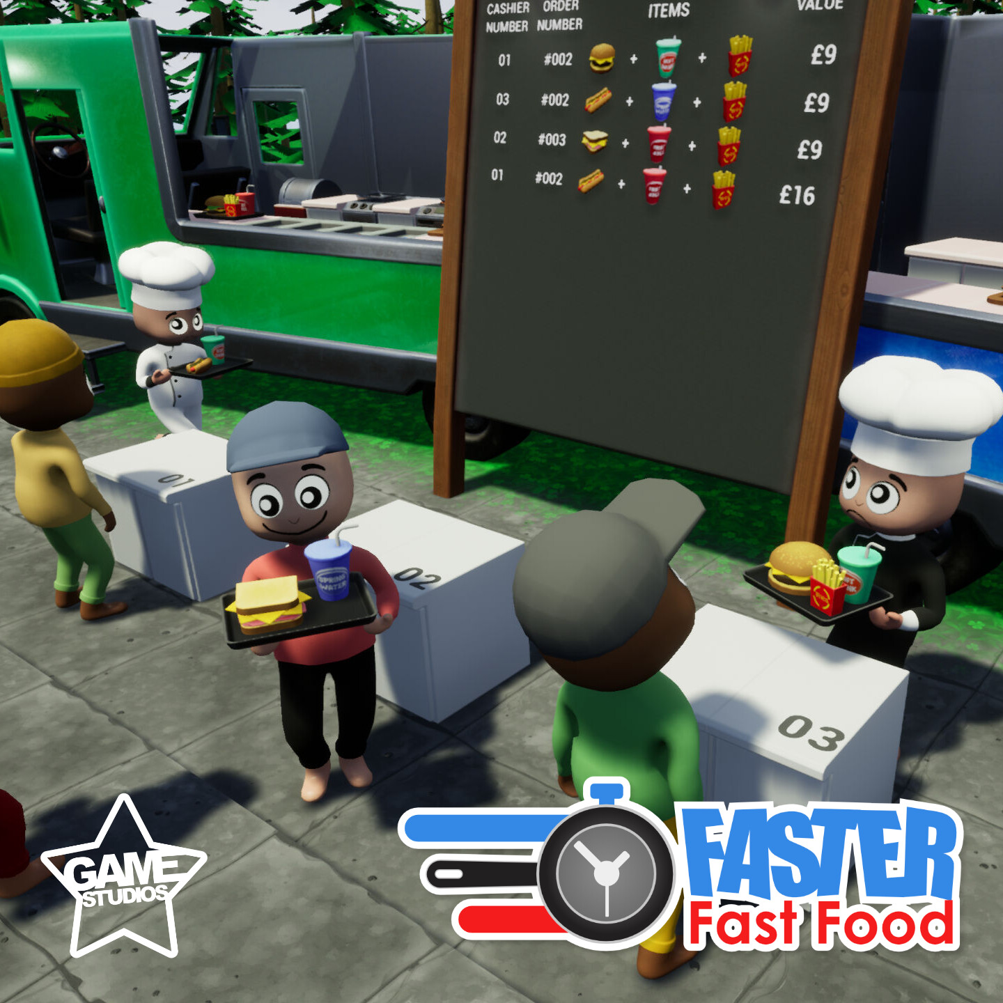 ArtStation - Faster - Fast Food