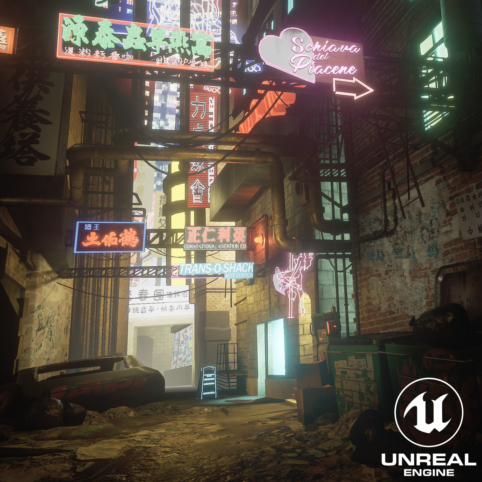 ArtStation - The Back Alley