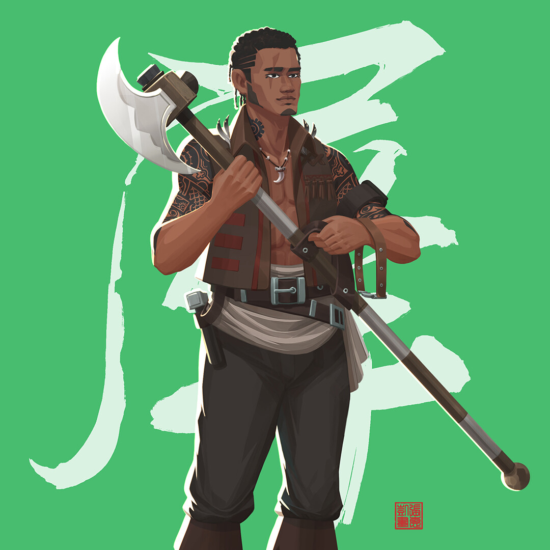 ArtStation - 山 ——《海盗之力》