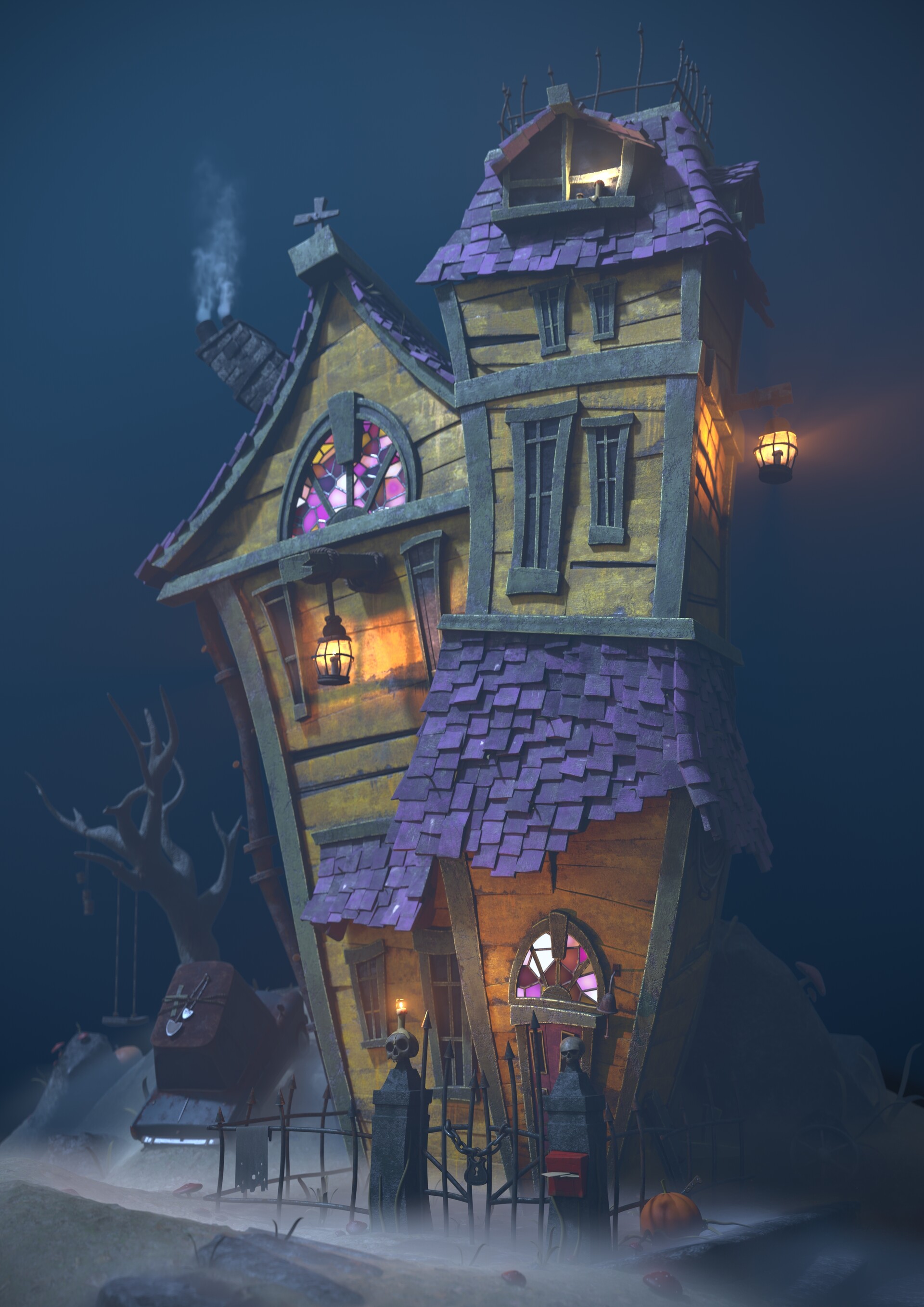 ArtStation - Haunted House