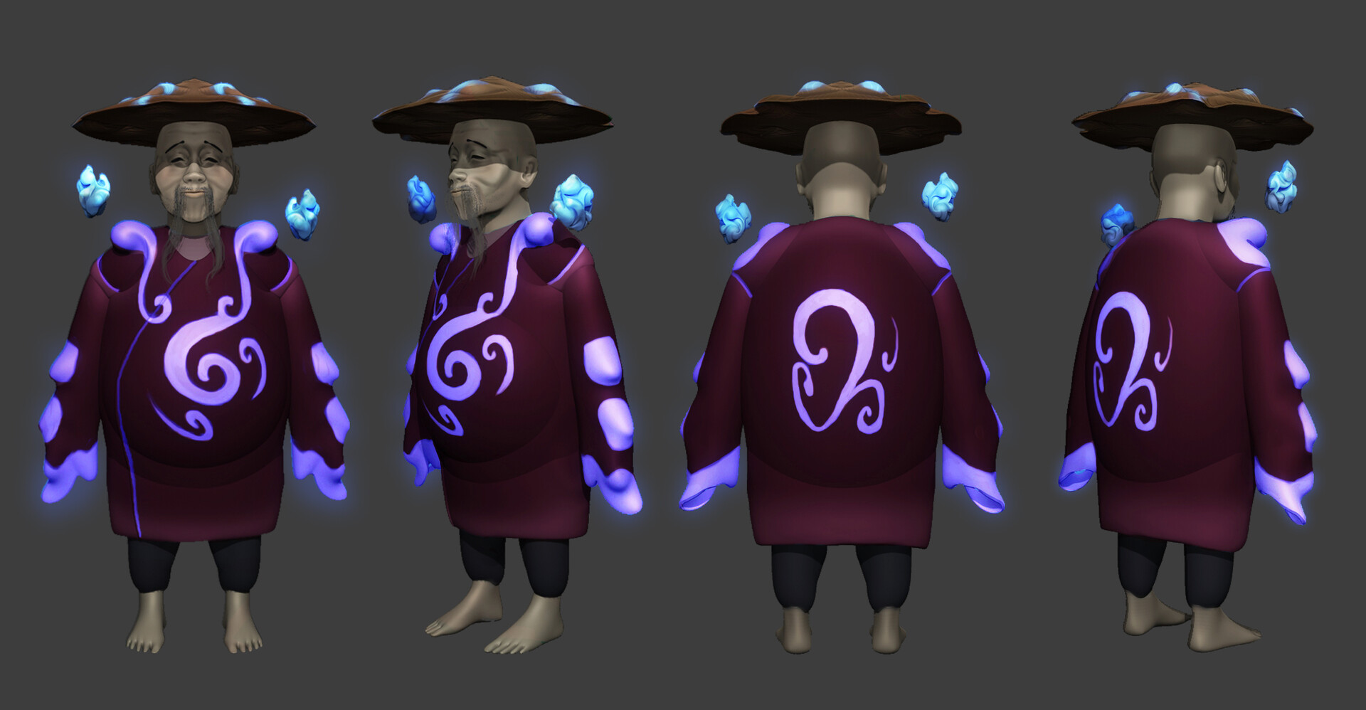 ArtStation - Final Year Project - Ghost Man Design