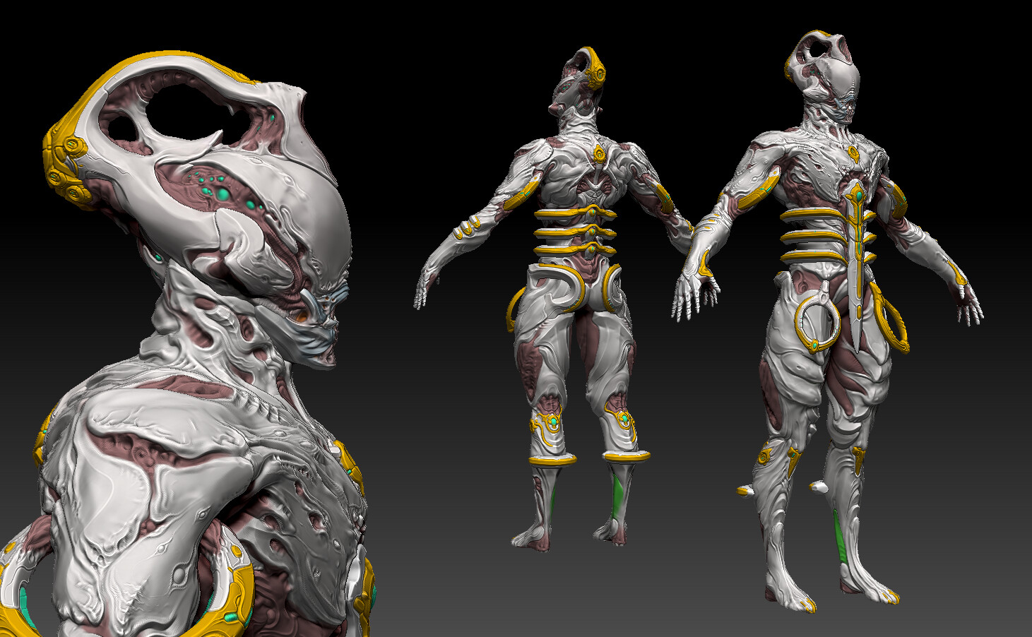 ArtStation - Character skin - infested Equinox