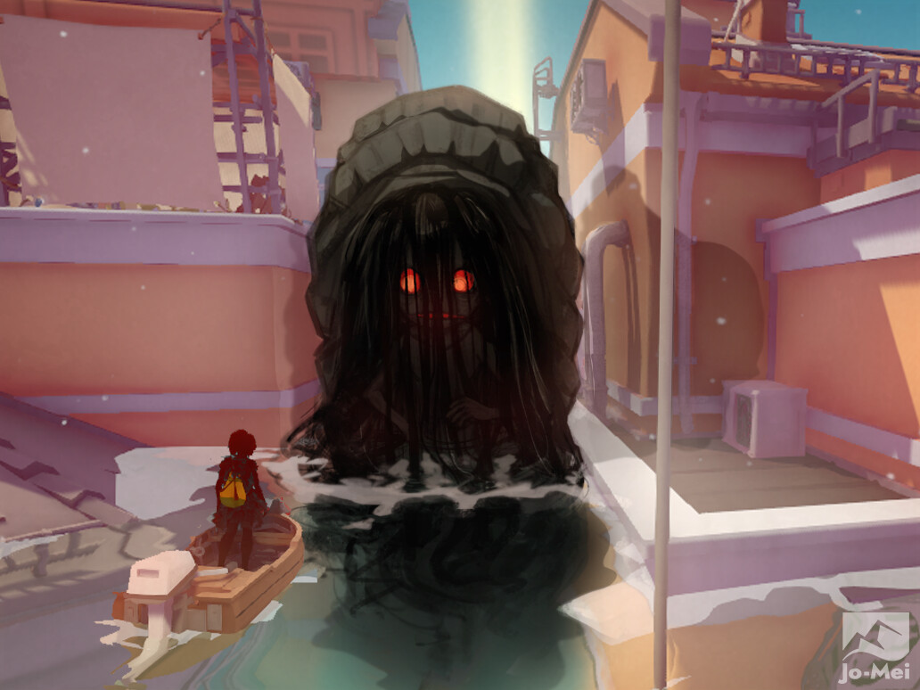 ArtStation - Sea of Solitude - Shell Monster Concepts