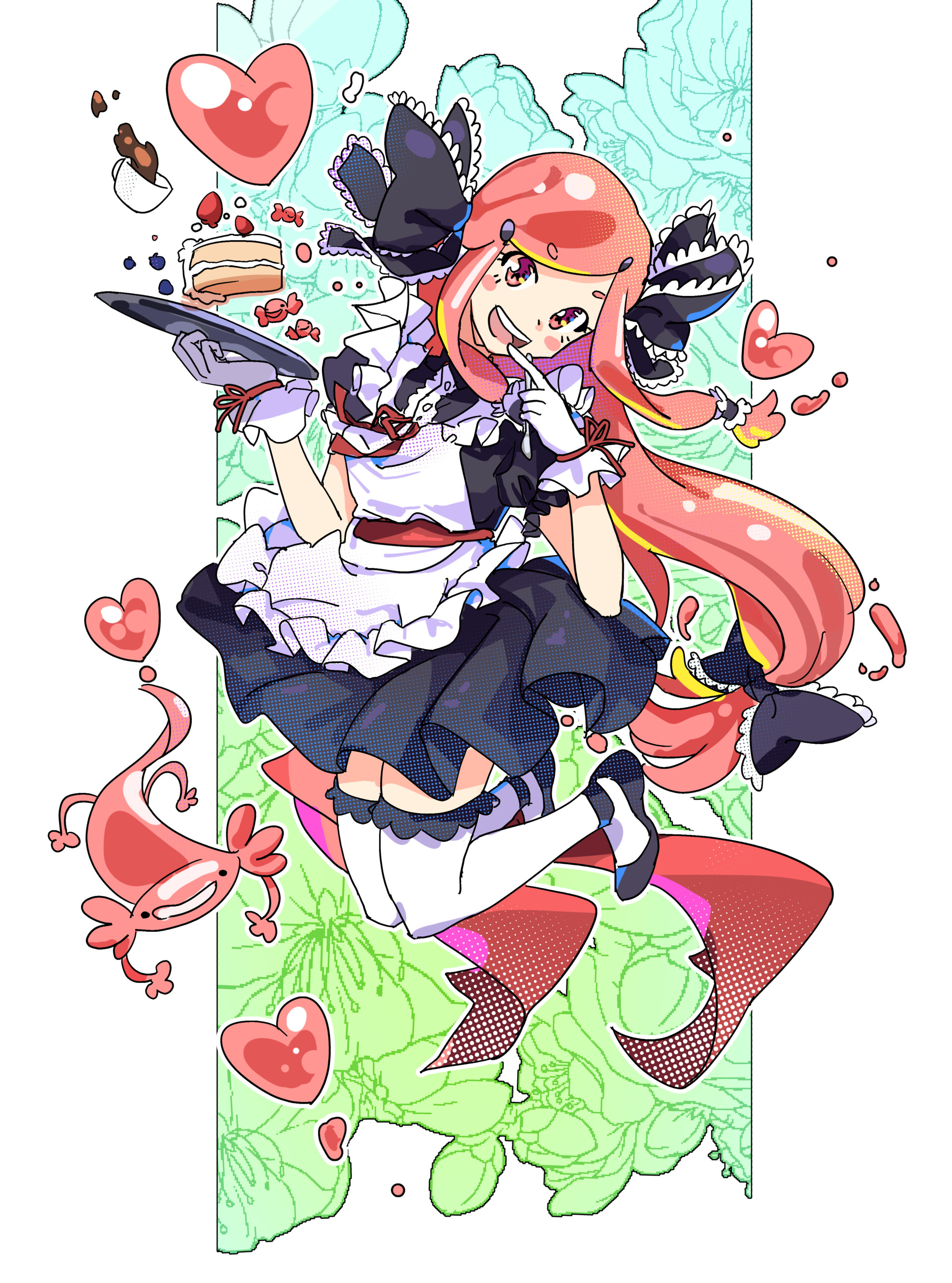 ArtStation - axolotl oc