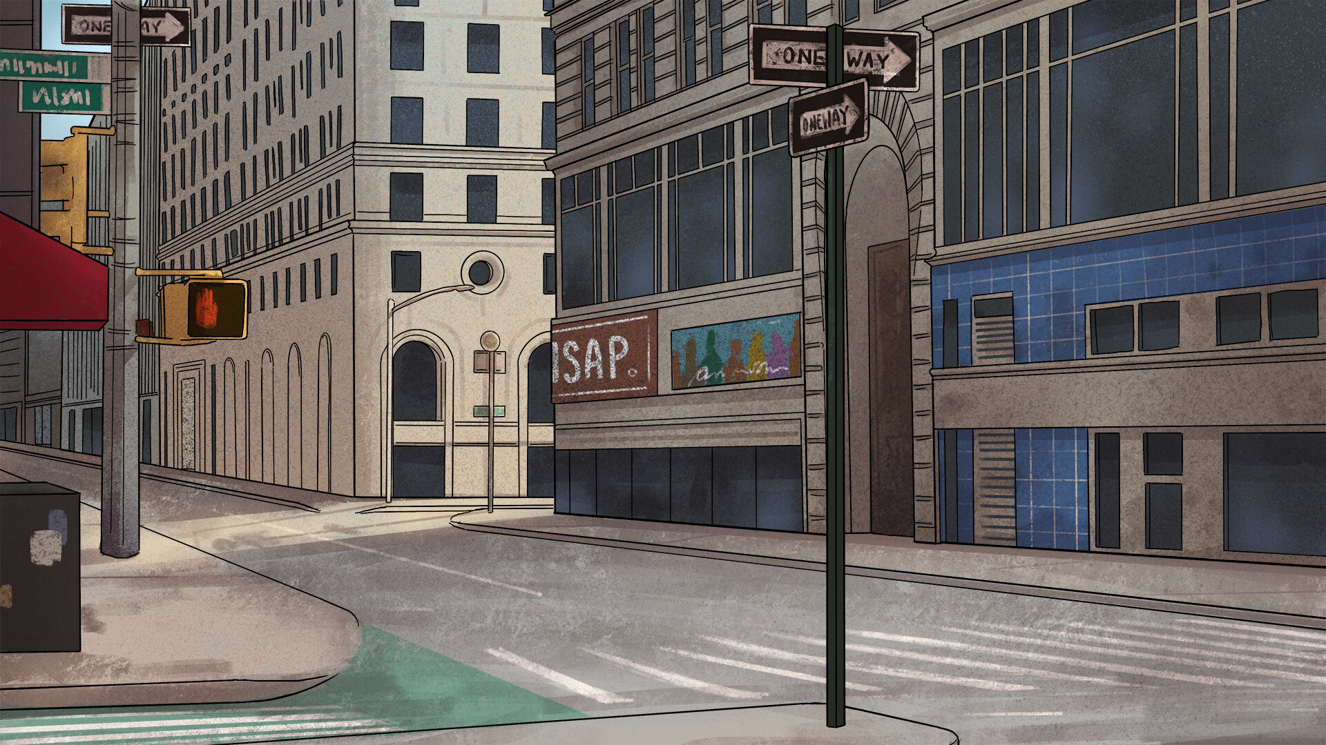 ArtStation - Animation - Backgrounds & Characters for Bentkey Ventures