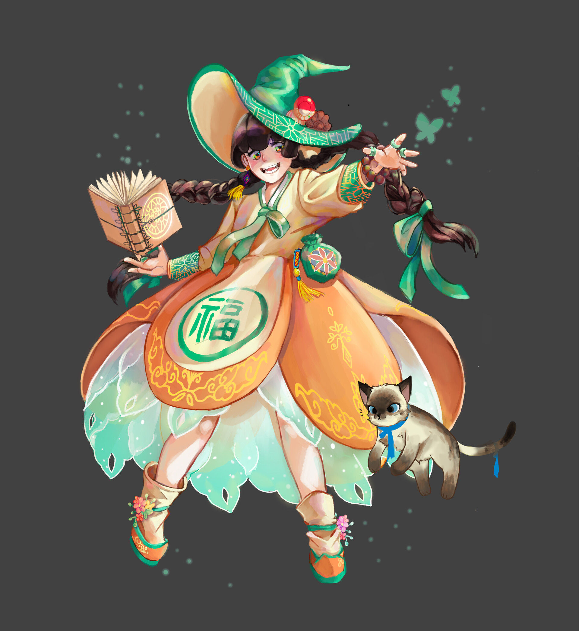 ArtStation - Character design & Idle pose animating 1