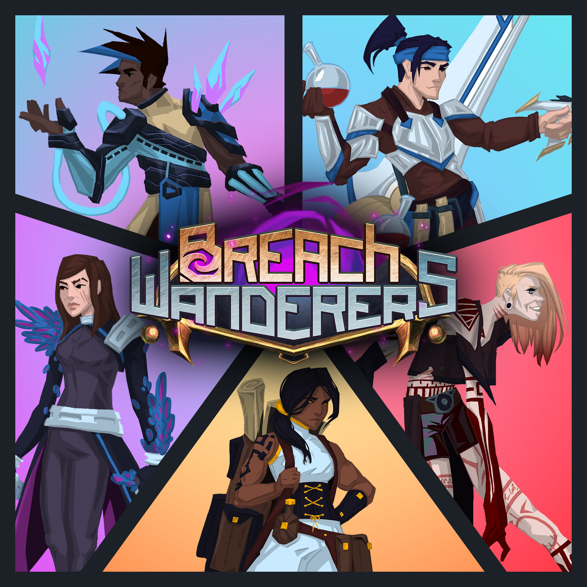 ArtStation - Playable Characters #1 [Breach Wanderers]