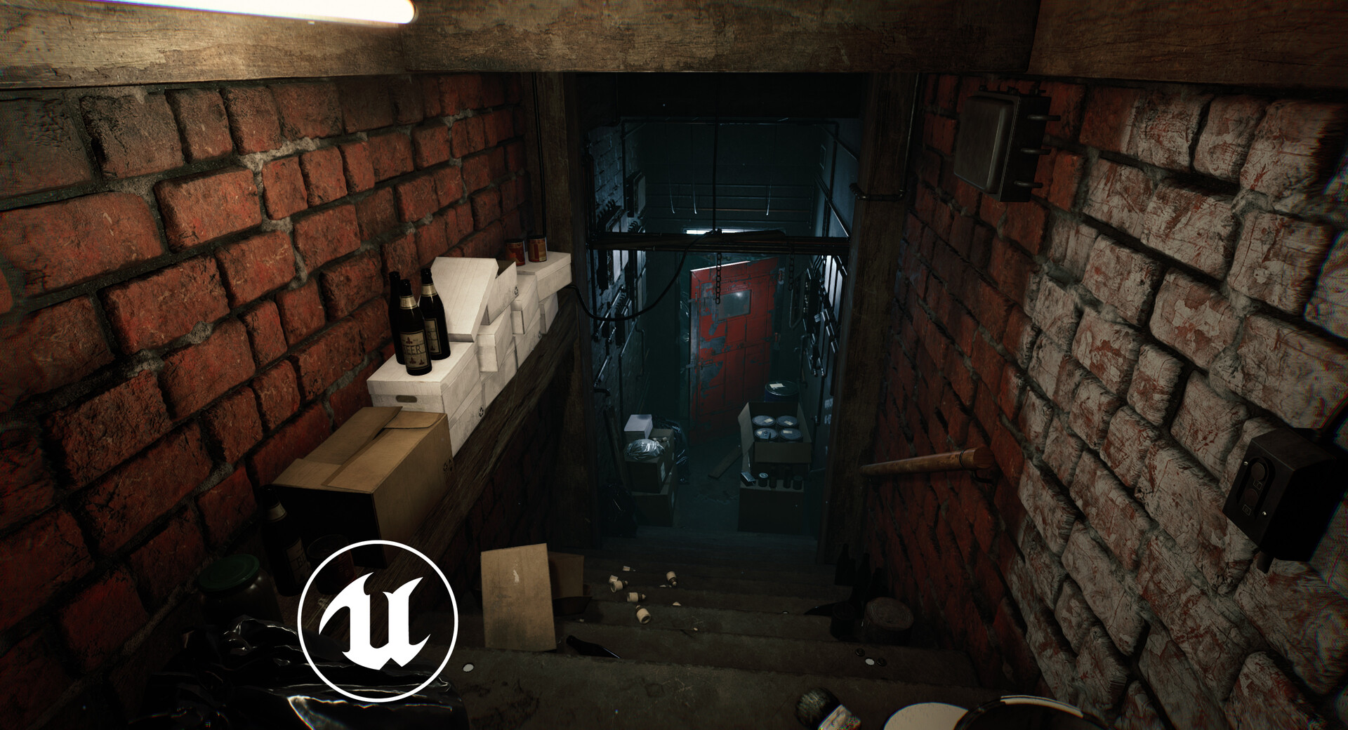 ArtStation - Horror Corridor - Unreal Engine 4