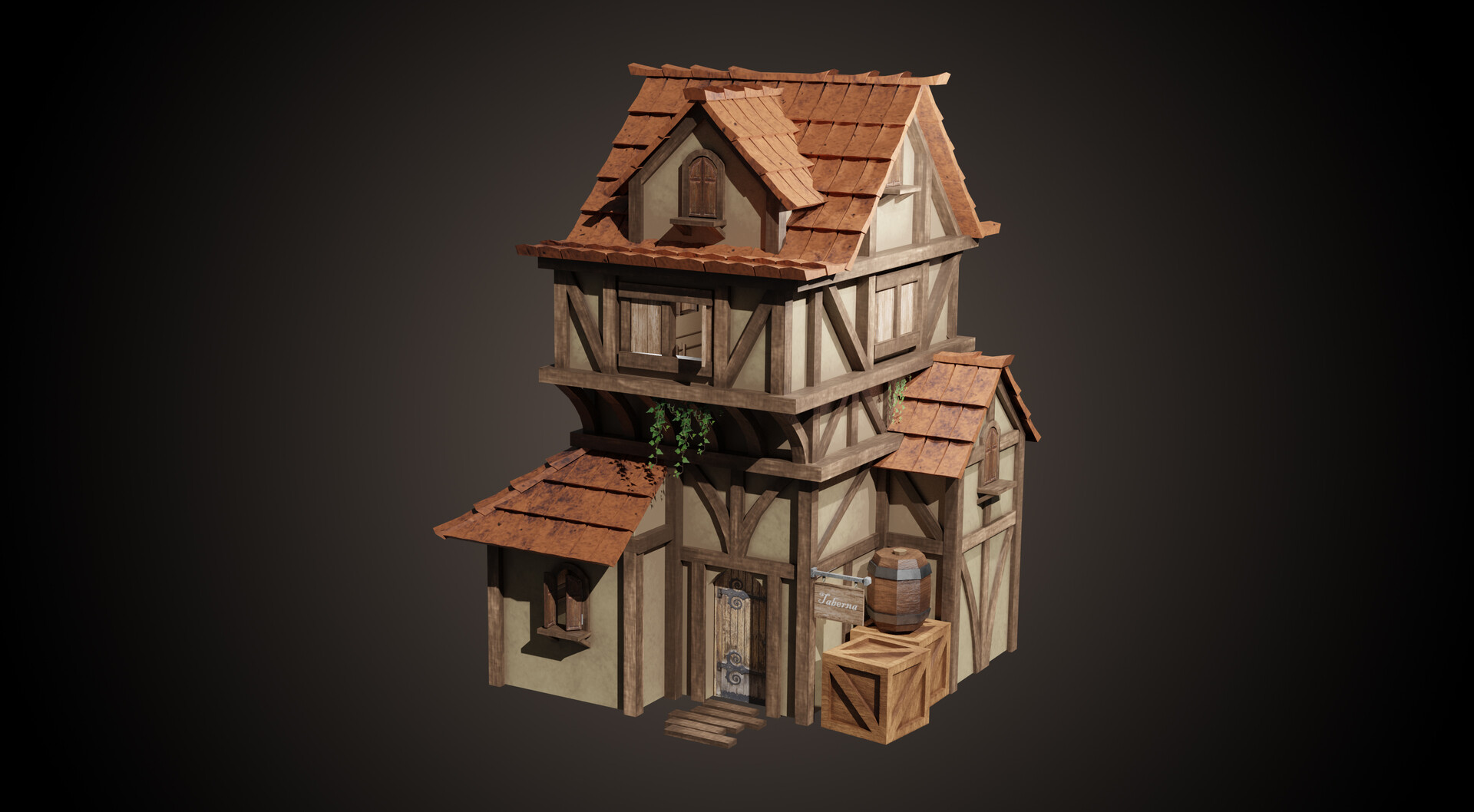 ArtStation - Medieval House
