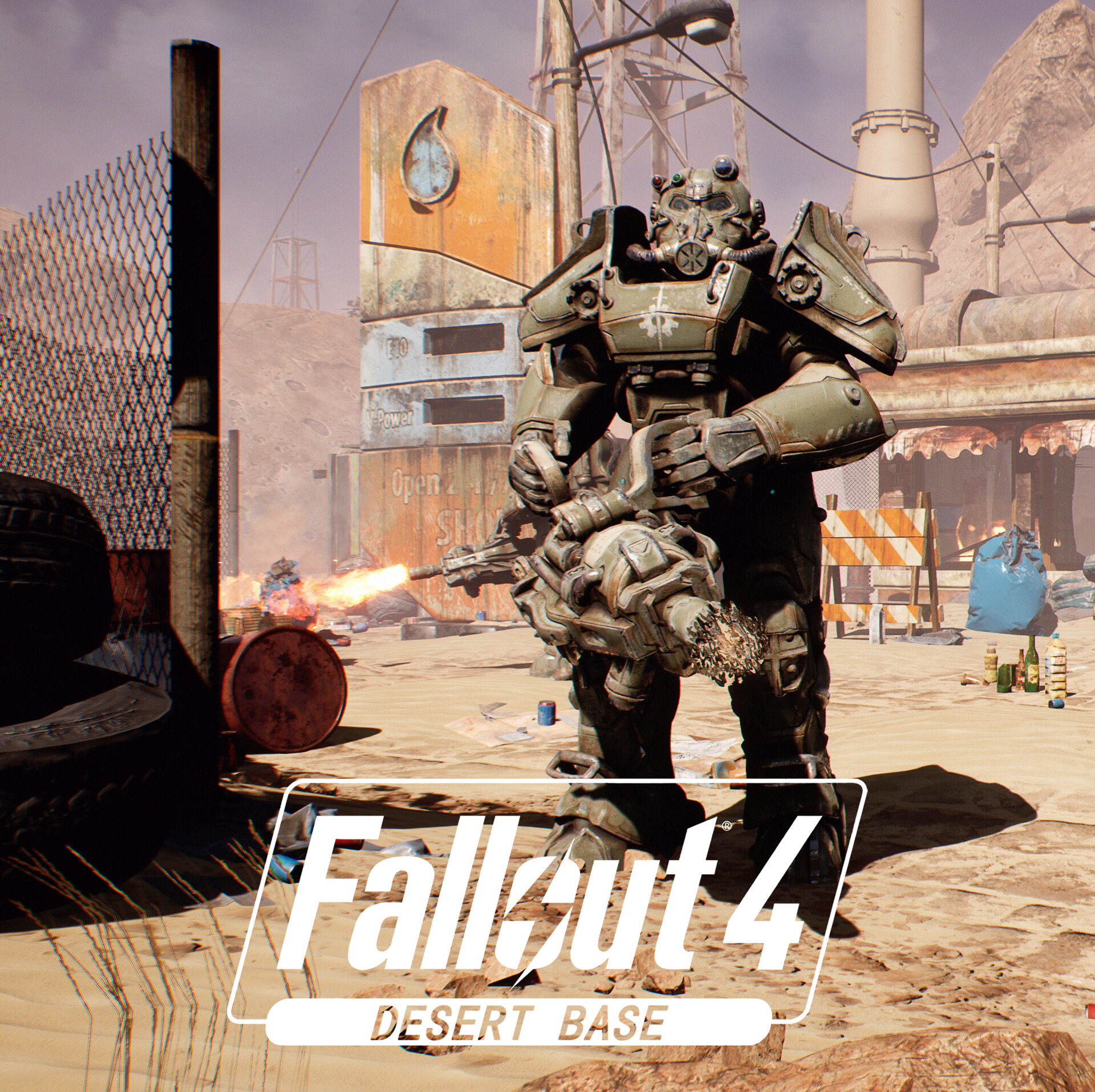 ArtStation - Fallout Desert Base