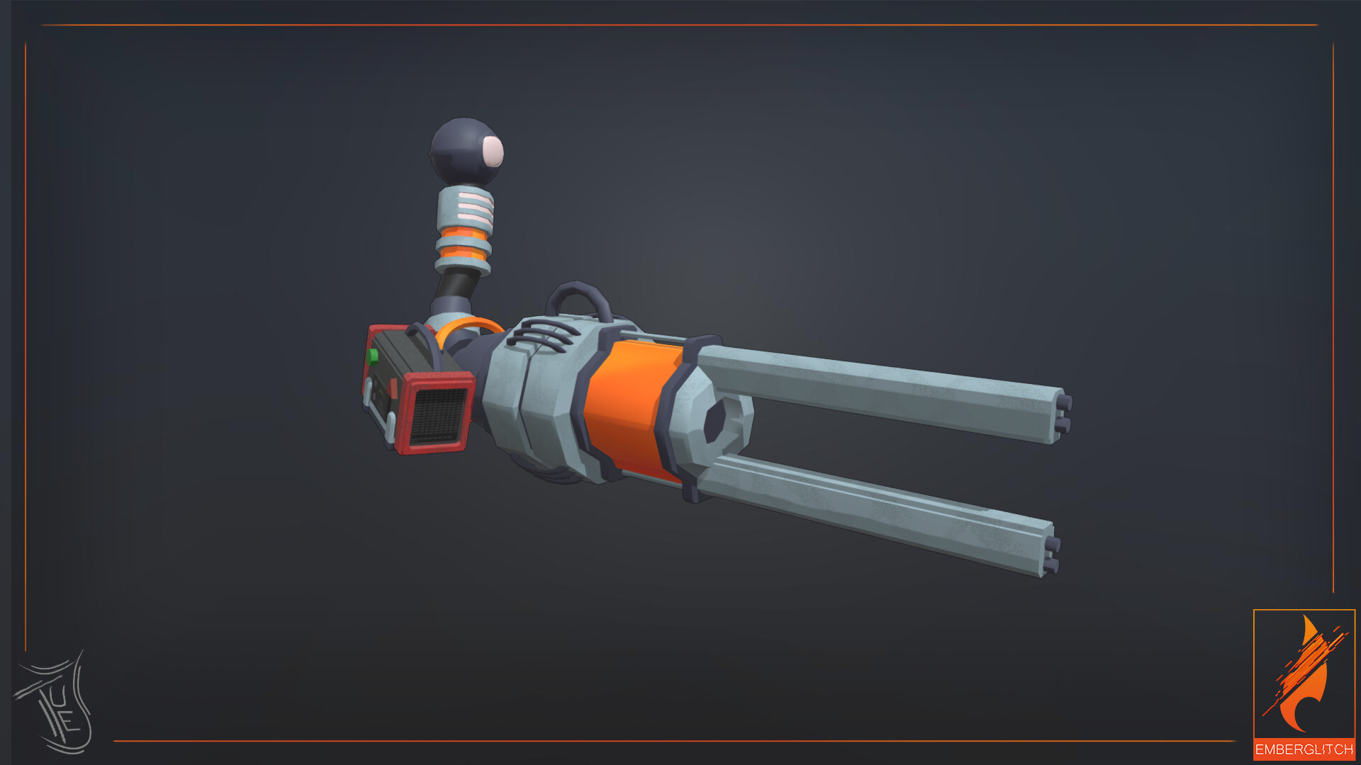 ArtStation - Rail gun Robot-Arm