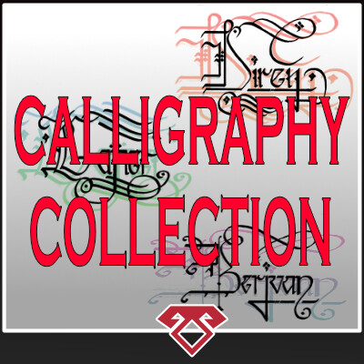 ArtStation - Traditional Calligraphy Collection