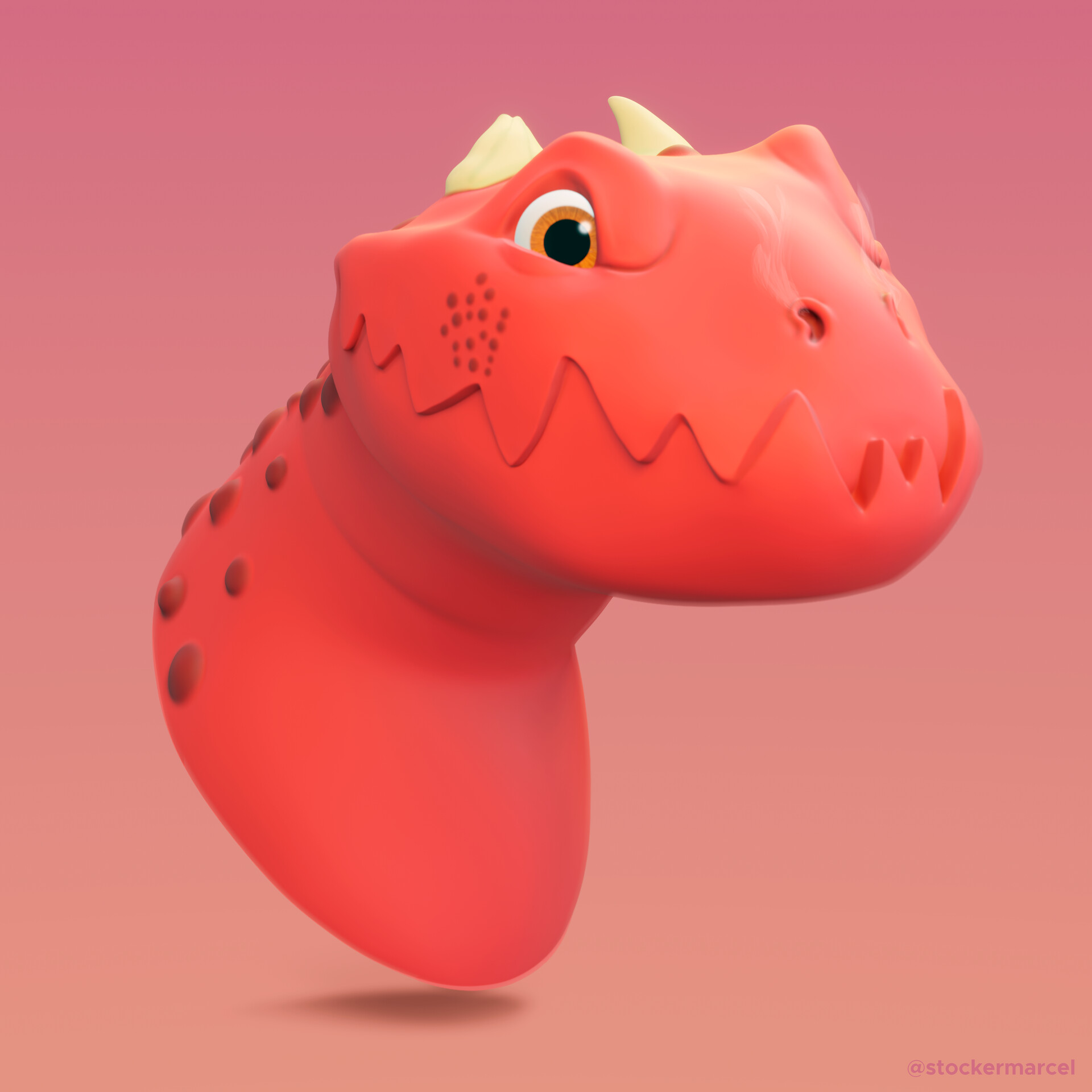 ArtStation - Dragon - First ZBrush Sculpt (From Tutorial)