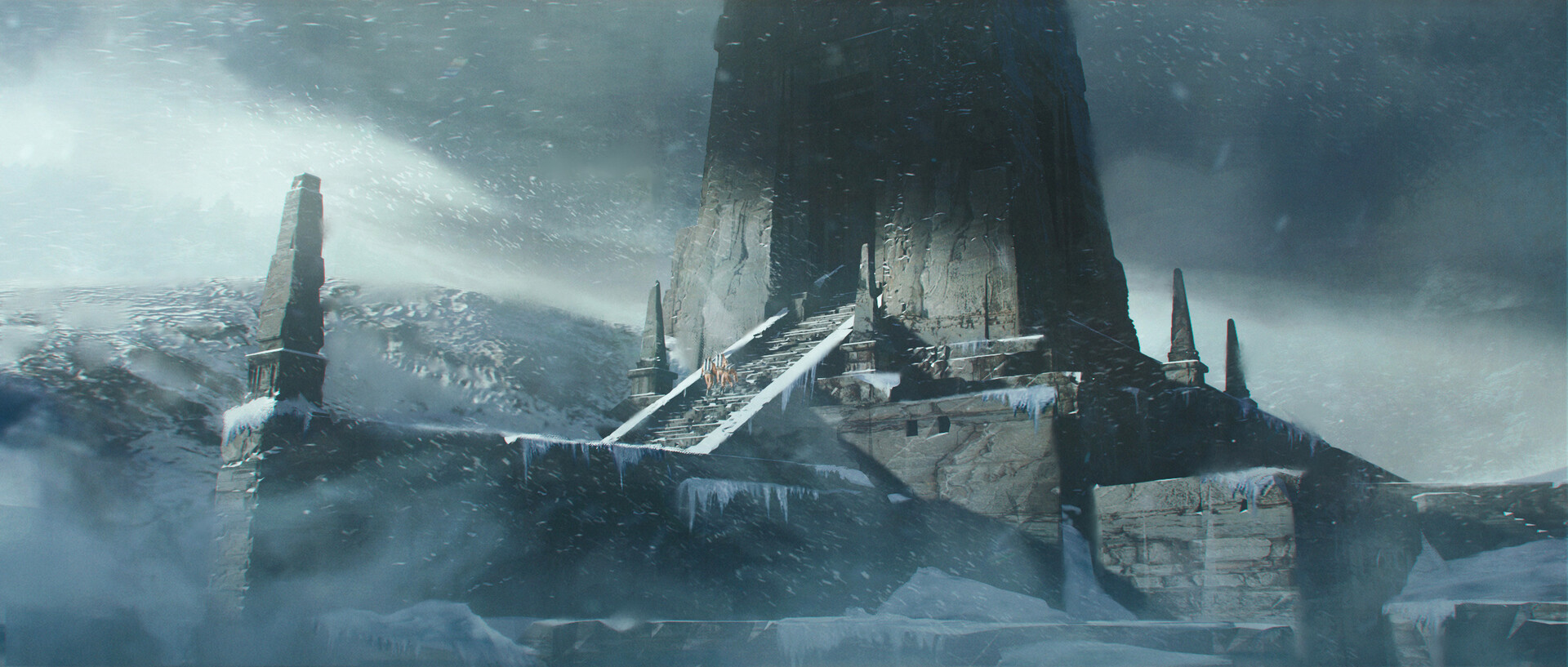 ArtStation - SNOW TEMPLE