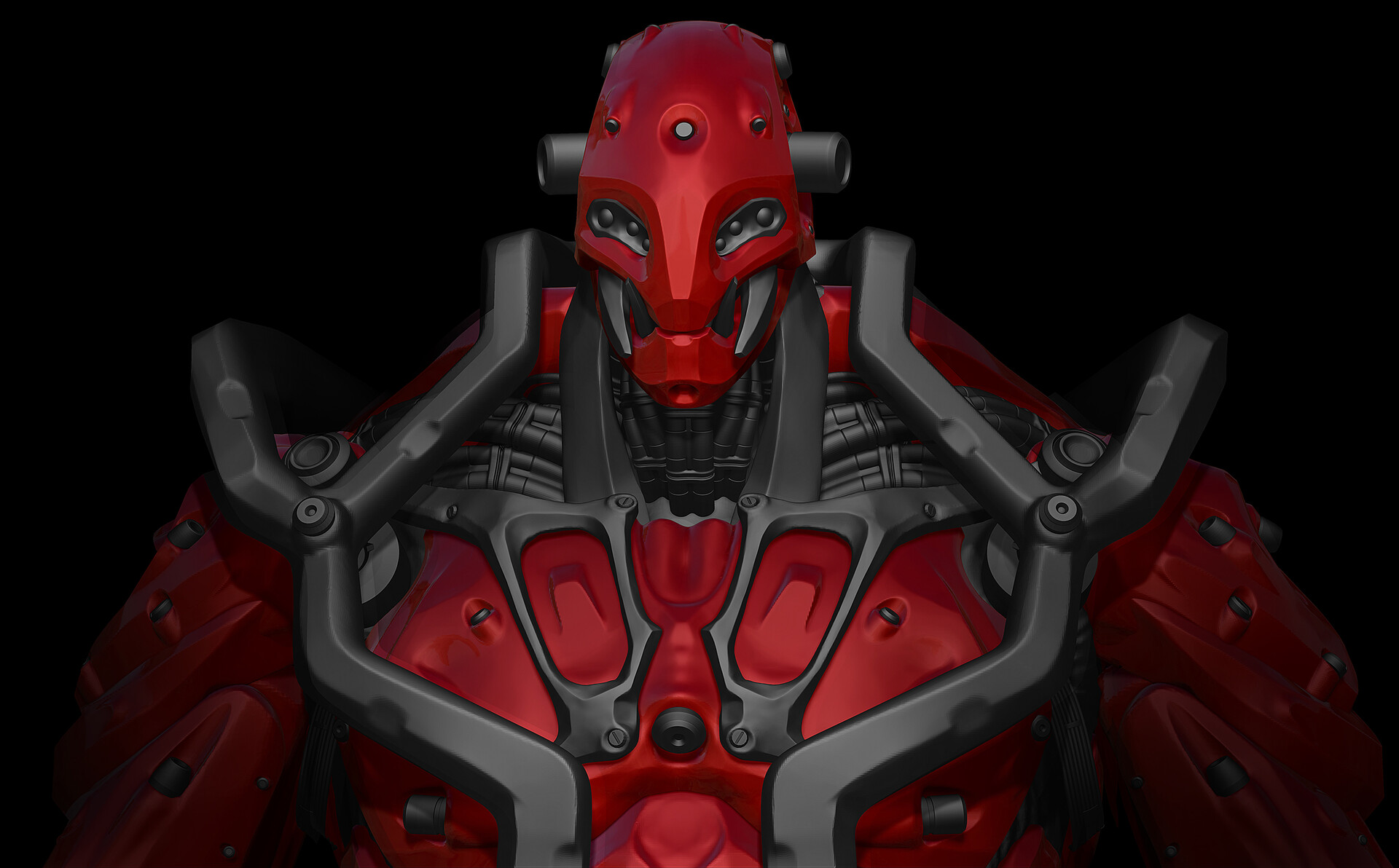 ArtStation - Red head.