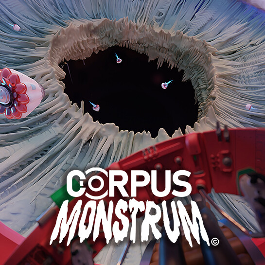 ArtStation - CORPUS MONSTRUM 2: MISSION START, ENTER THE BODY!
