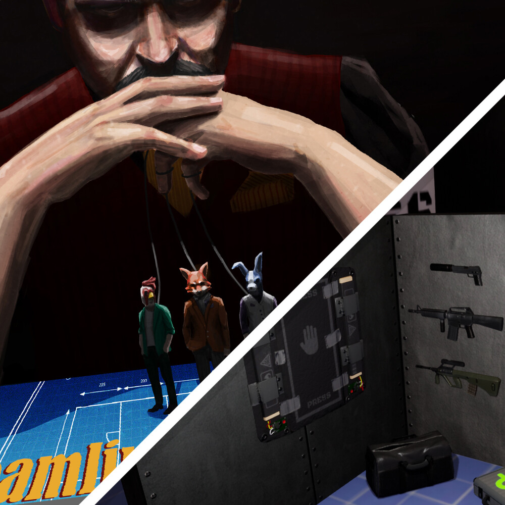 ArtStation - Streamlined Mastermind - Team project - Props