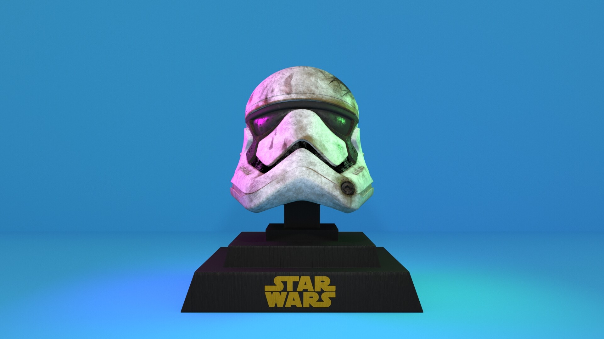 ArtStation - Stormtrooper Helmet 3D Model