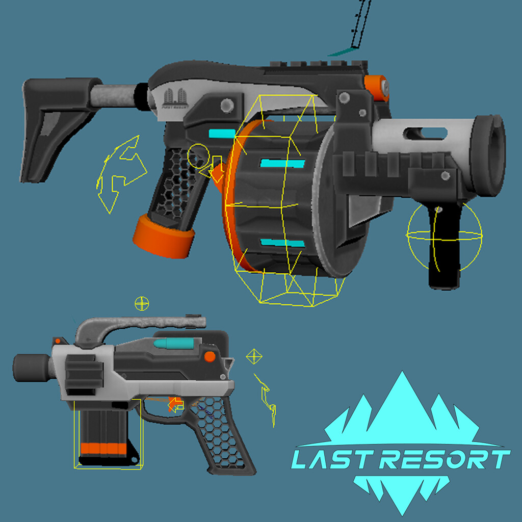 ArtStation - Last Resort - Gun Rigs