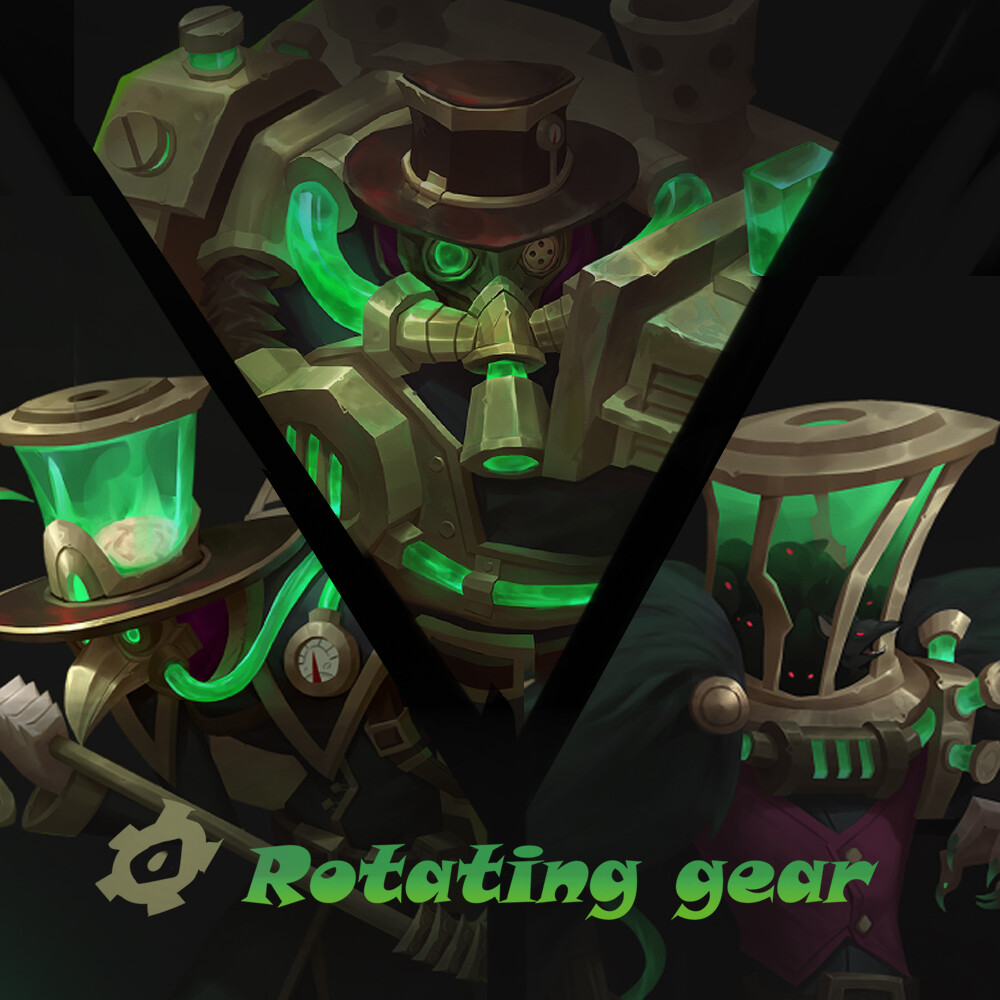 ArtStation - Rotating gear