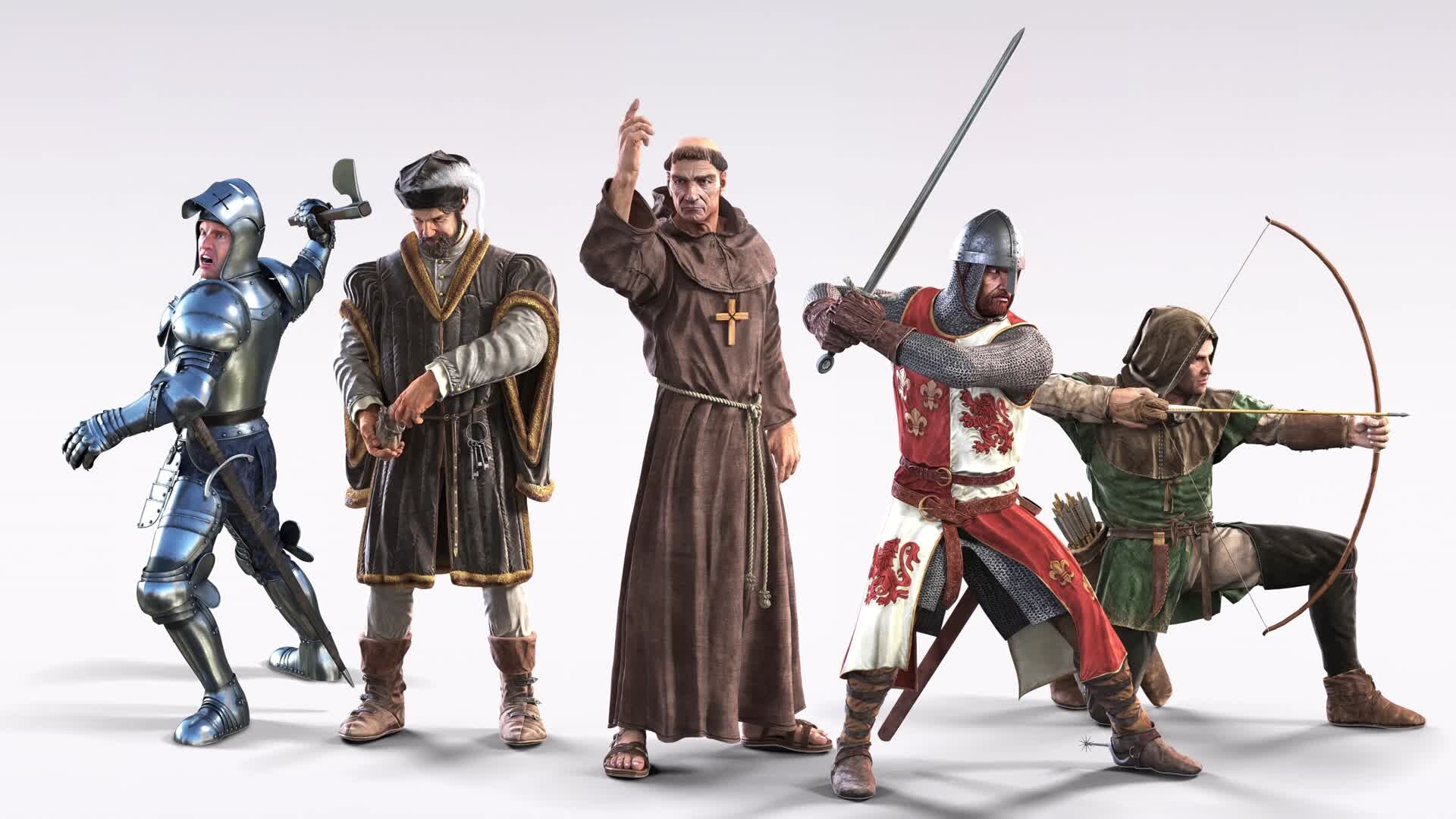 ArtStation - Medieval Characters