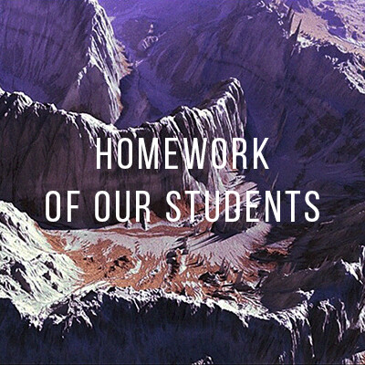 ArtStation - Homework of our students