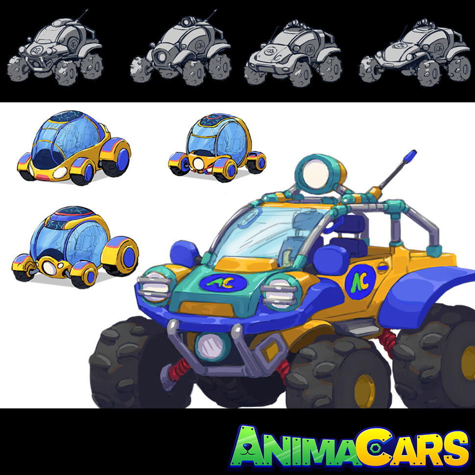 ArtStation - AnimaCars - Vehicles concepts