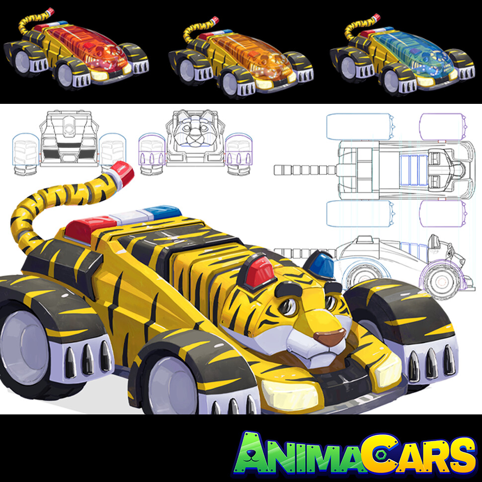 Jonathan Baschenis - AnimaCars - Tigear