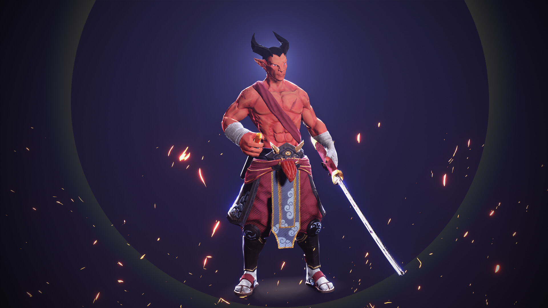 ArtStation - Crimson Ronin