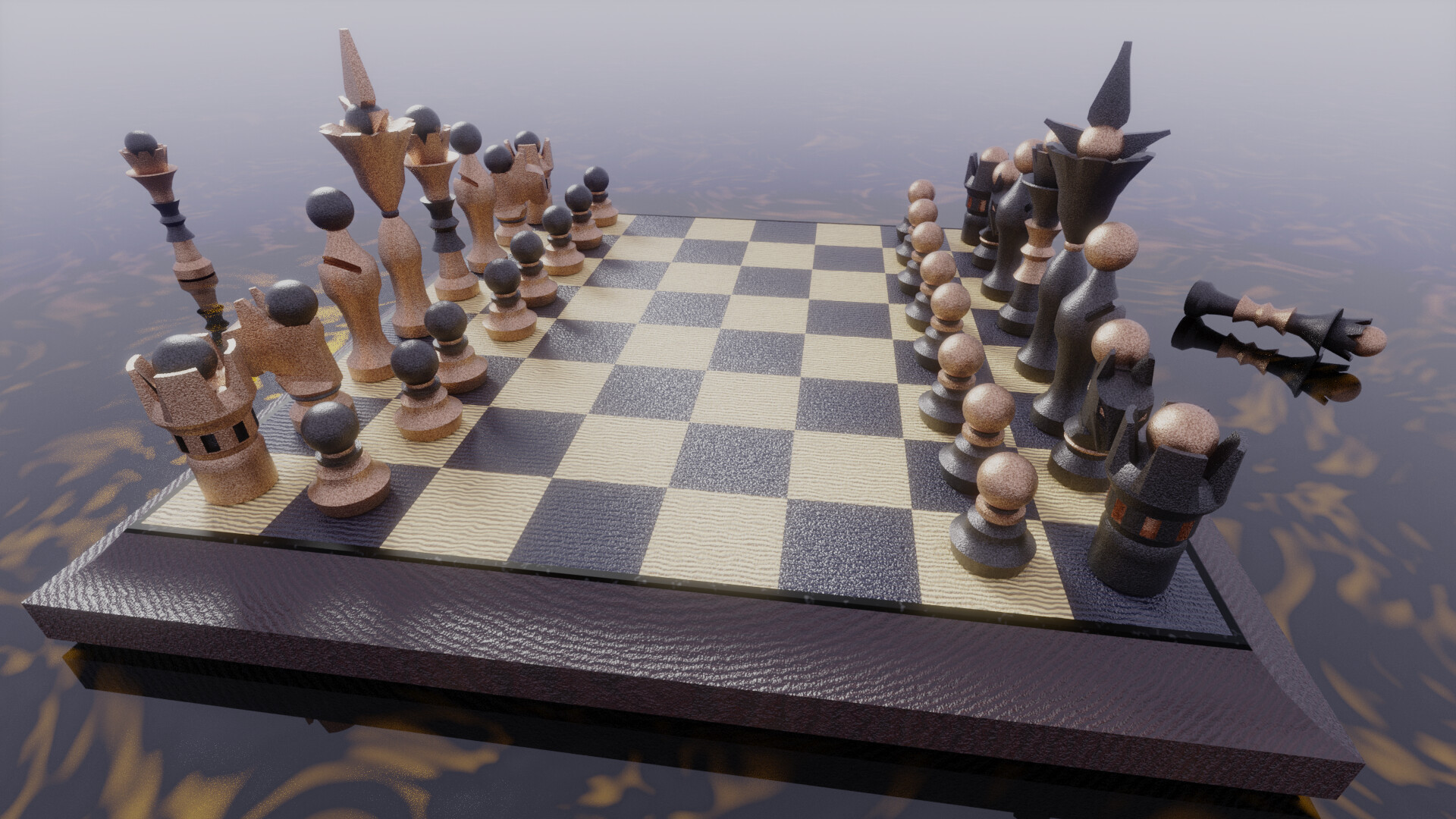ArtStation - Chess Set