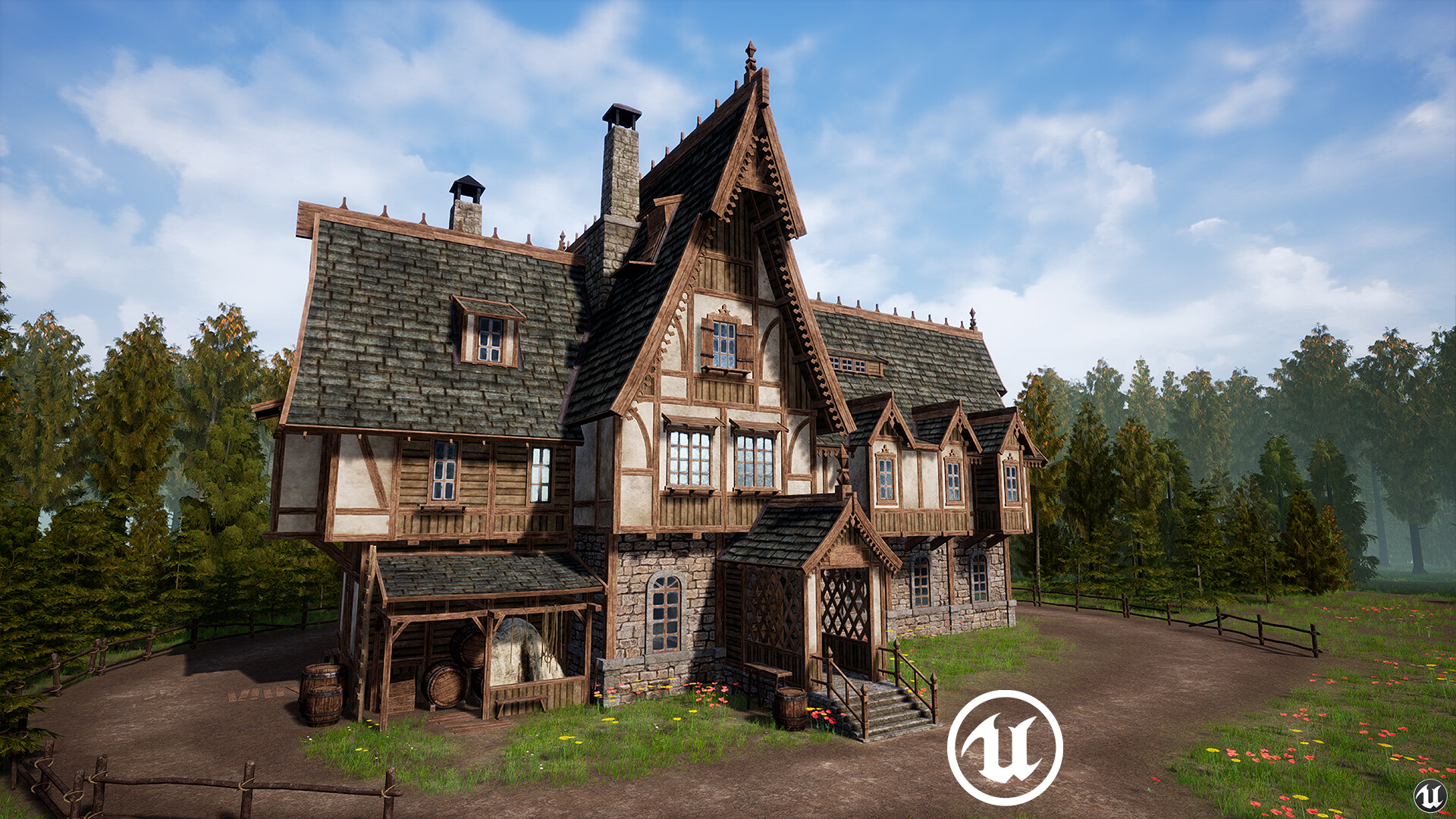 ArtStation - Medieval inn