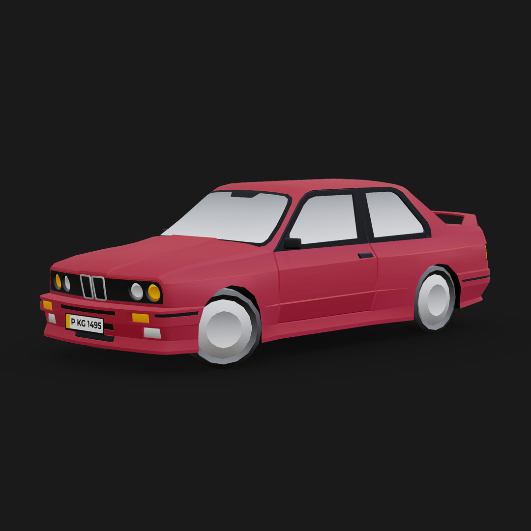ArtStation - VEHICLE - BMW M3 E30 (First Generation)