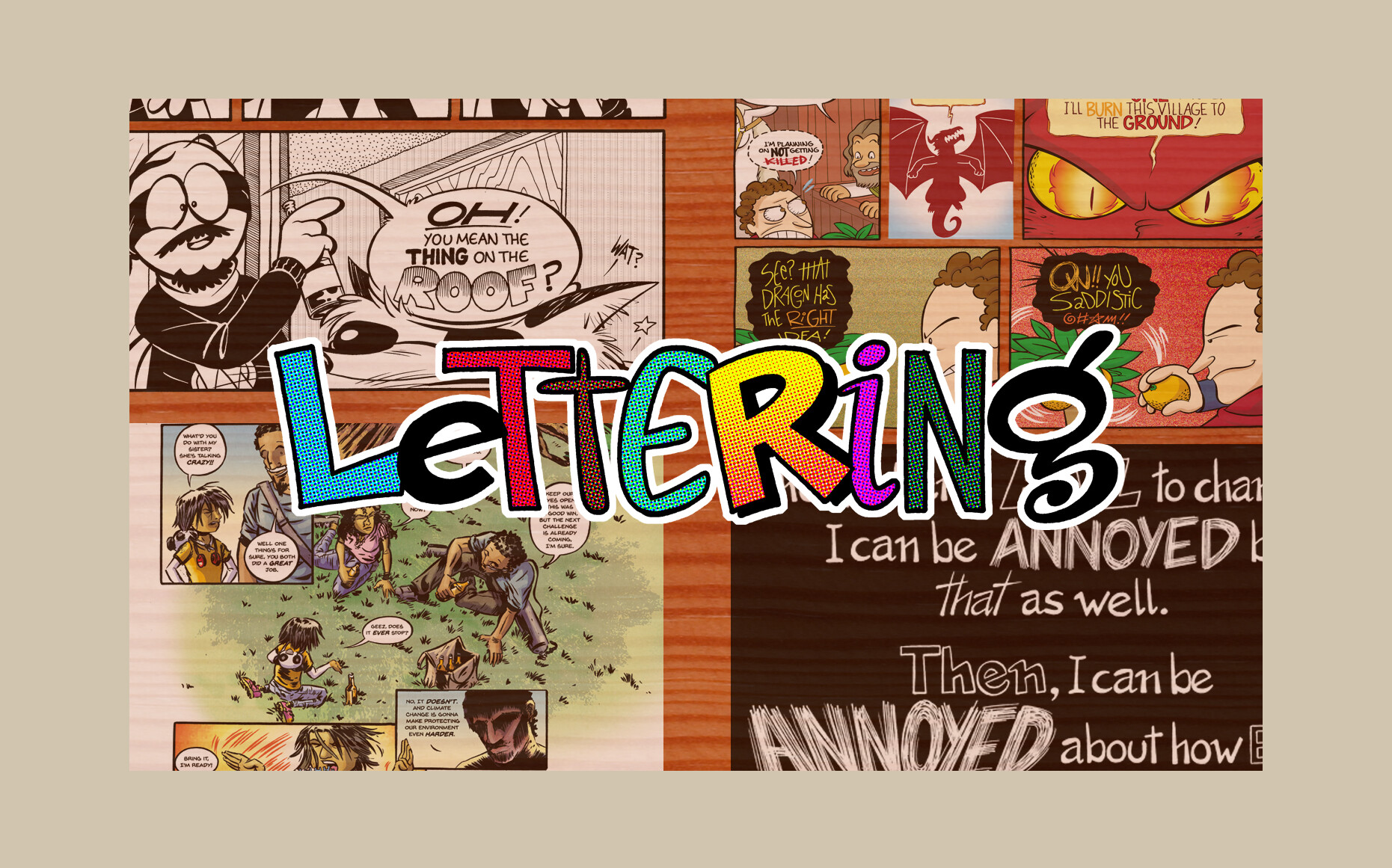 ArtStation - Lettering Samples