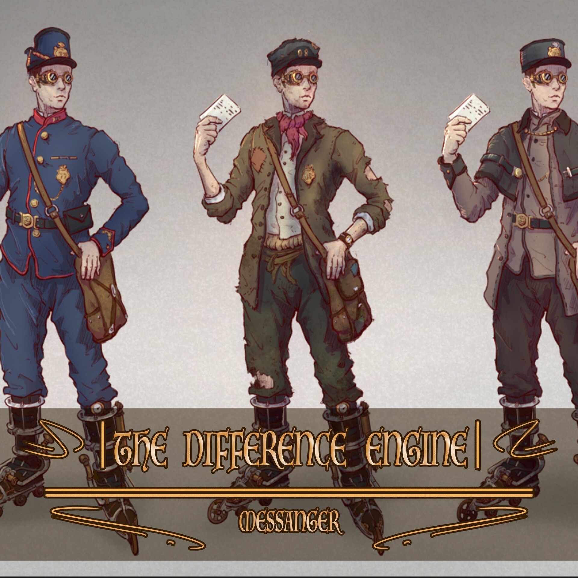 ArtStation - Messenger - The Difference Engine