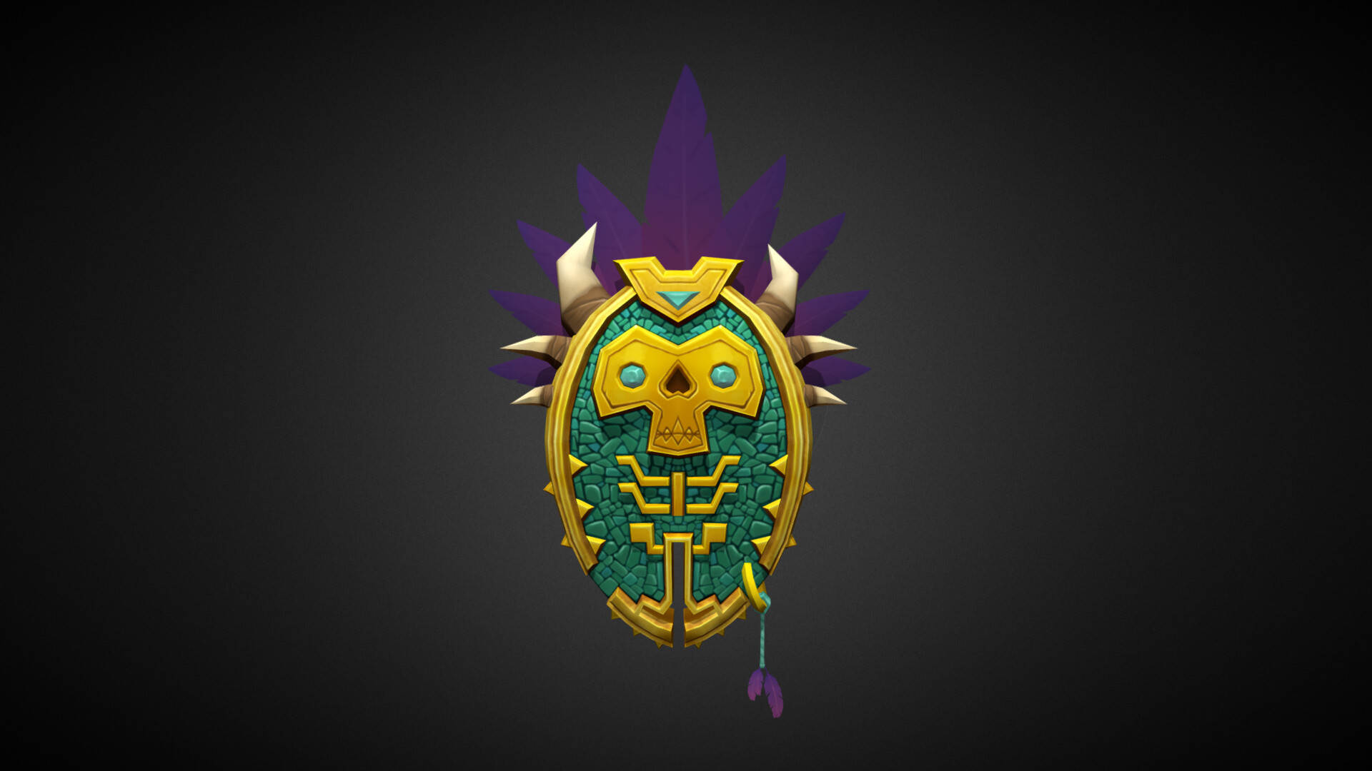 ArtStation - World Of Warcraft Inspired Zandalari Shield