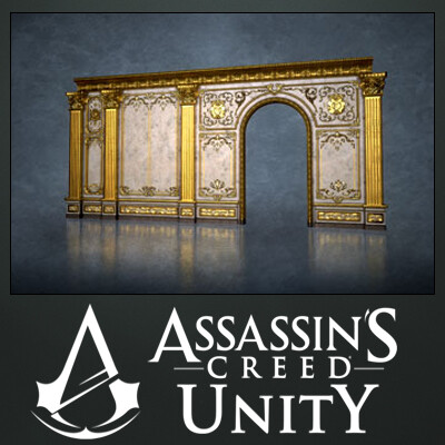ArtStation - Assassins Creed Unity - Modular Wall Kit
