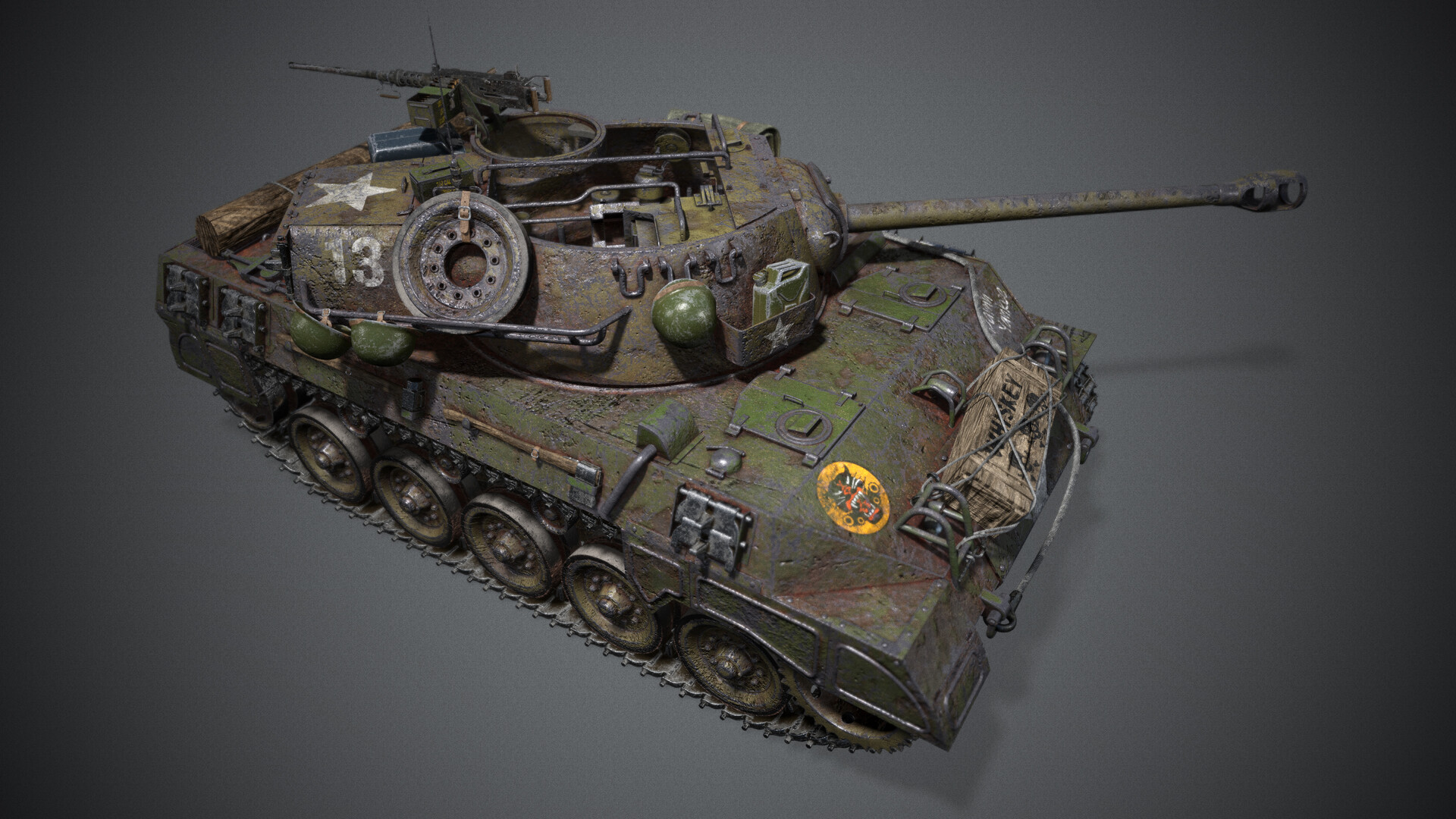 ArtStation - HellCat M18