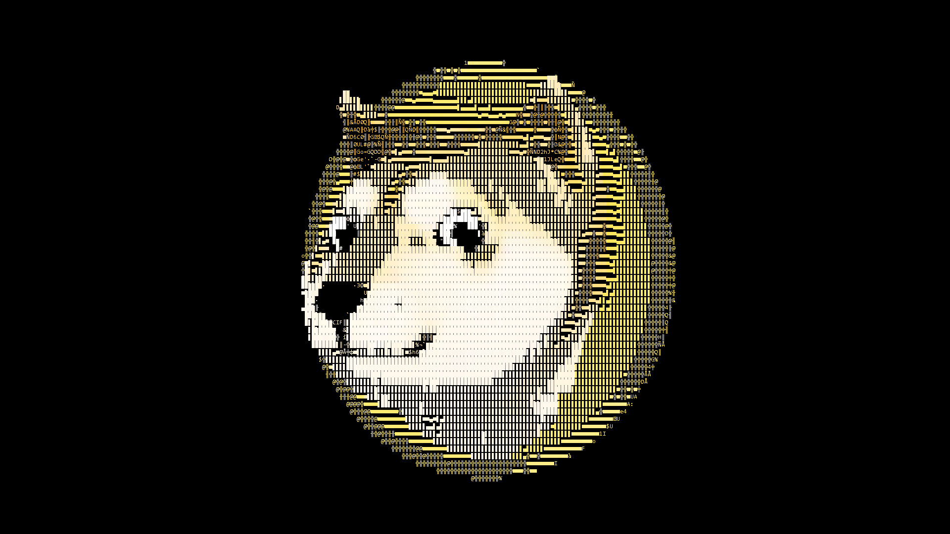 ArtStation - ASCII Dogecoin Animation