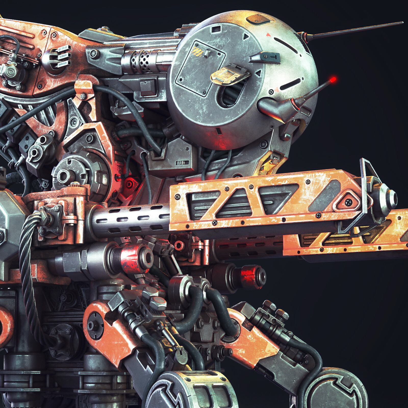 ArtStation - Mech Apollo 75 Highpoly