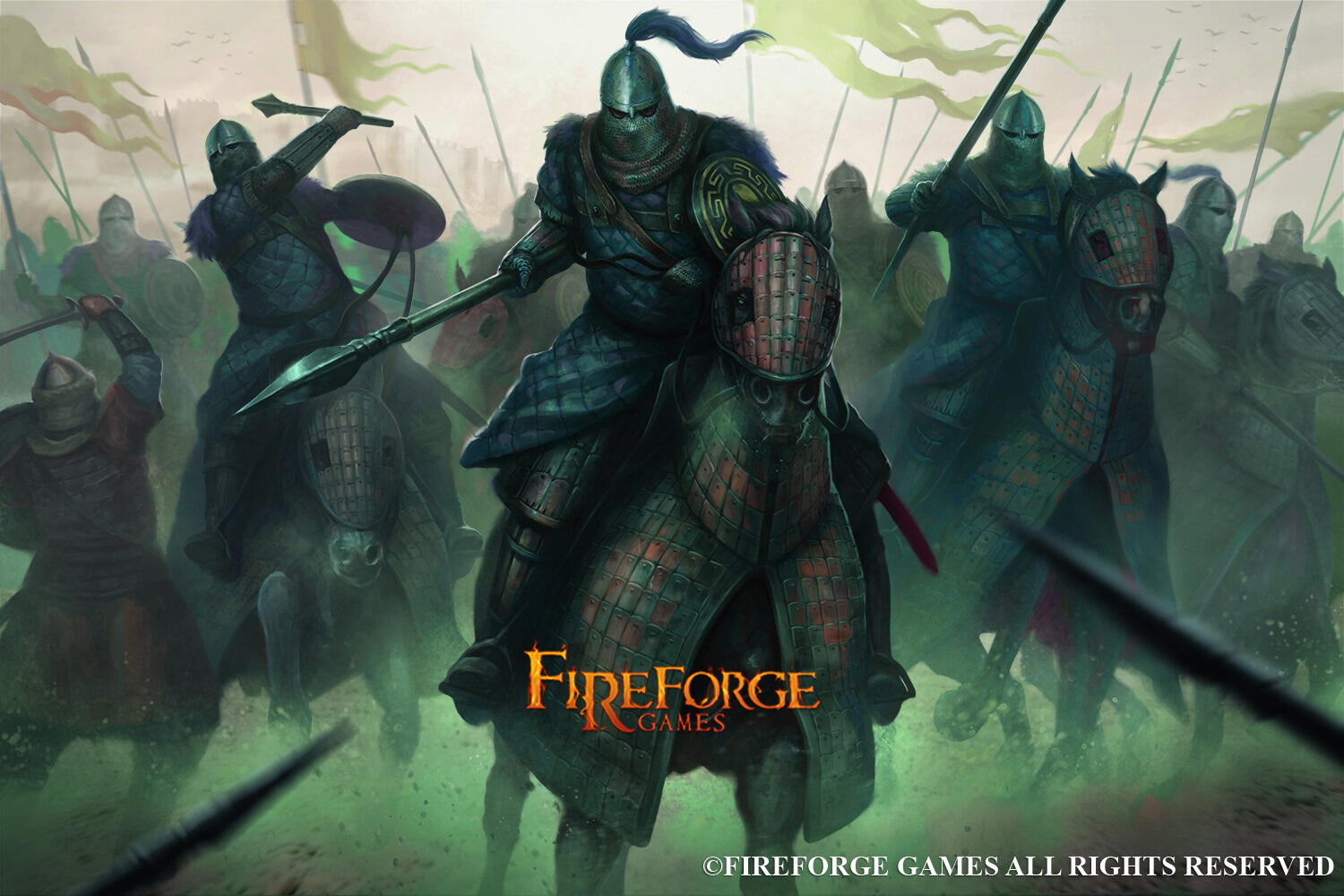 ArtStation - Byzantine Cataphracts Charge