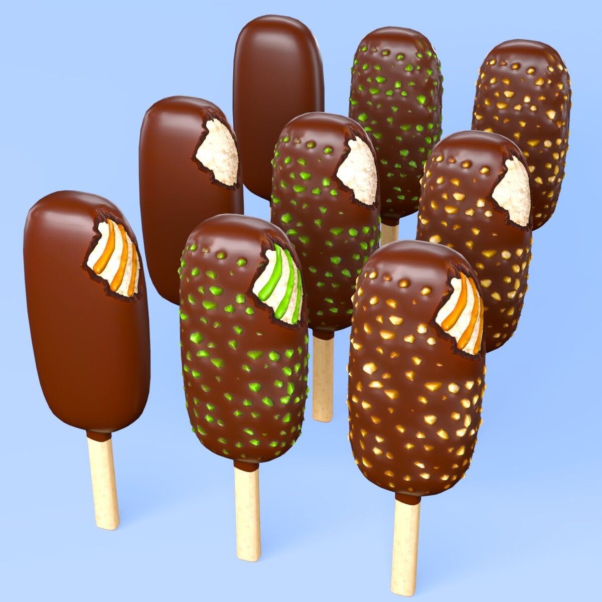 ArtStation - Popsicles